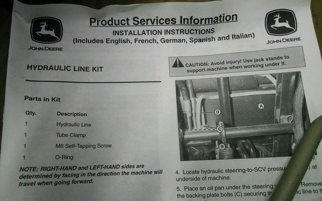 John Deere Tube Kit AM131004 Genuine OEM for sale online | eBay