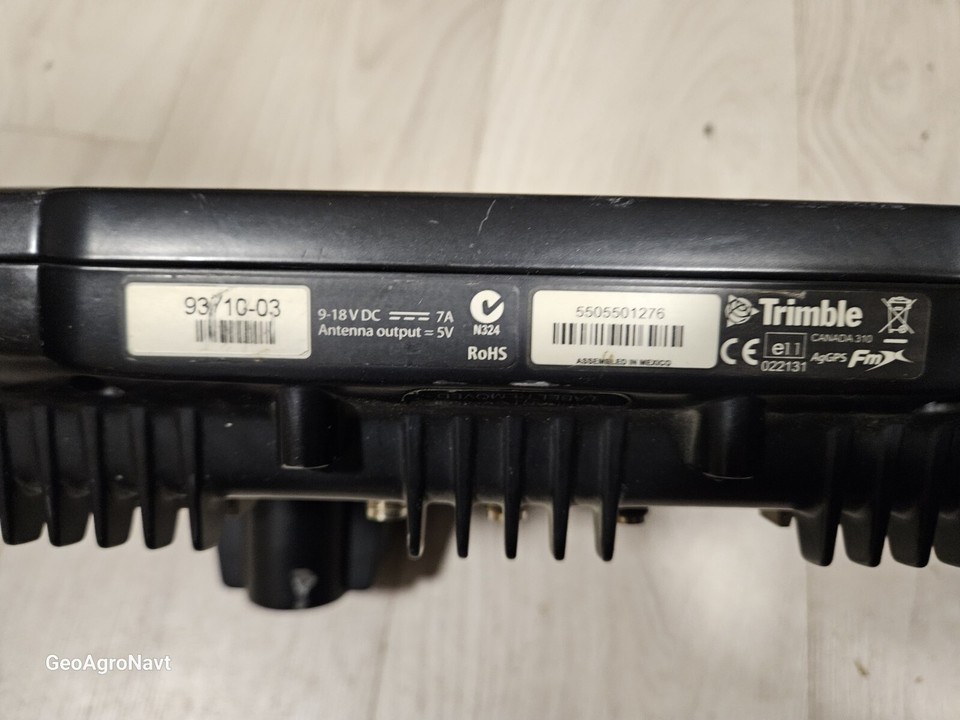 Display Trimble Fmx / CNH Fm1000 RTK Radio UHF 450 mhz + antena AG25 | eBay