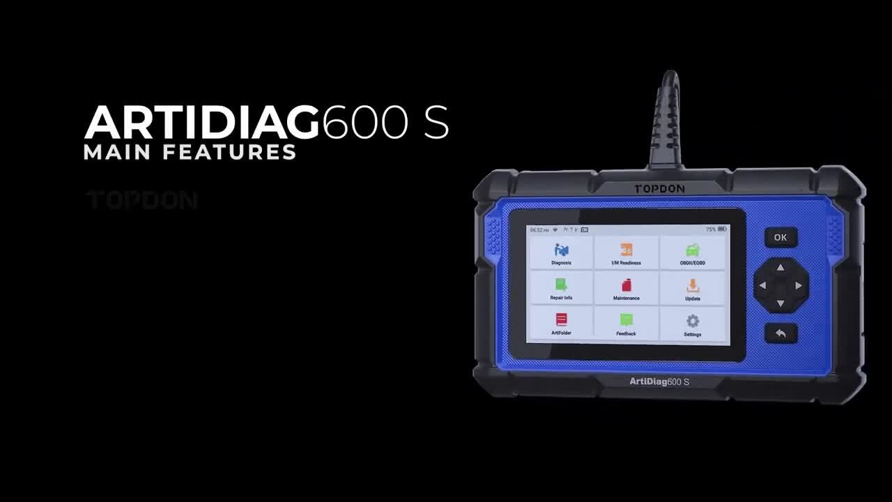 2025 TOPDON AD800BT FULL System Car Diagnostic Tools Wireless ...