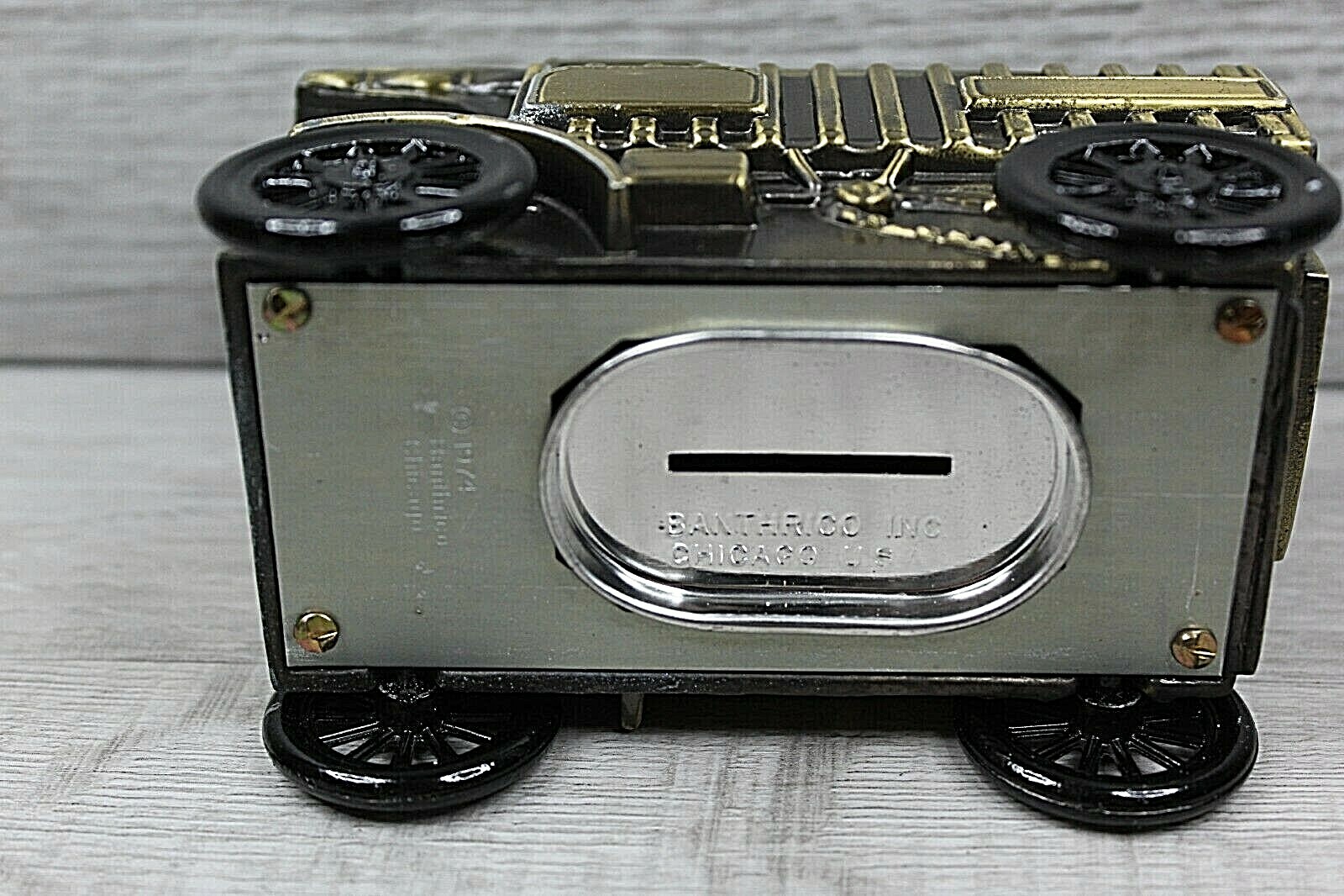 1906 Mack Truck Antique Coin Bank Banthrico Inc 1974 Metal | eBay