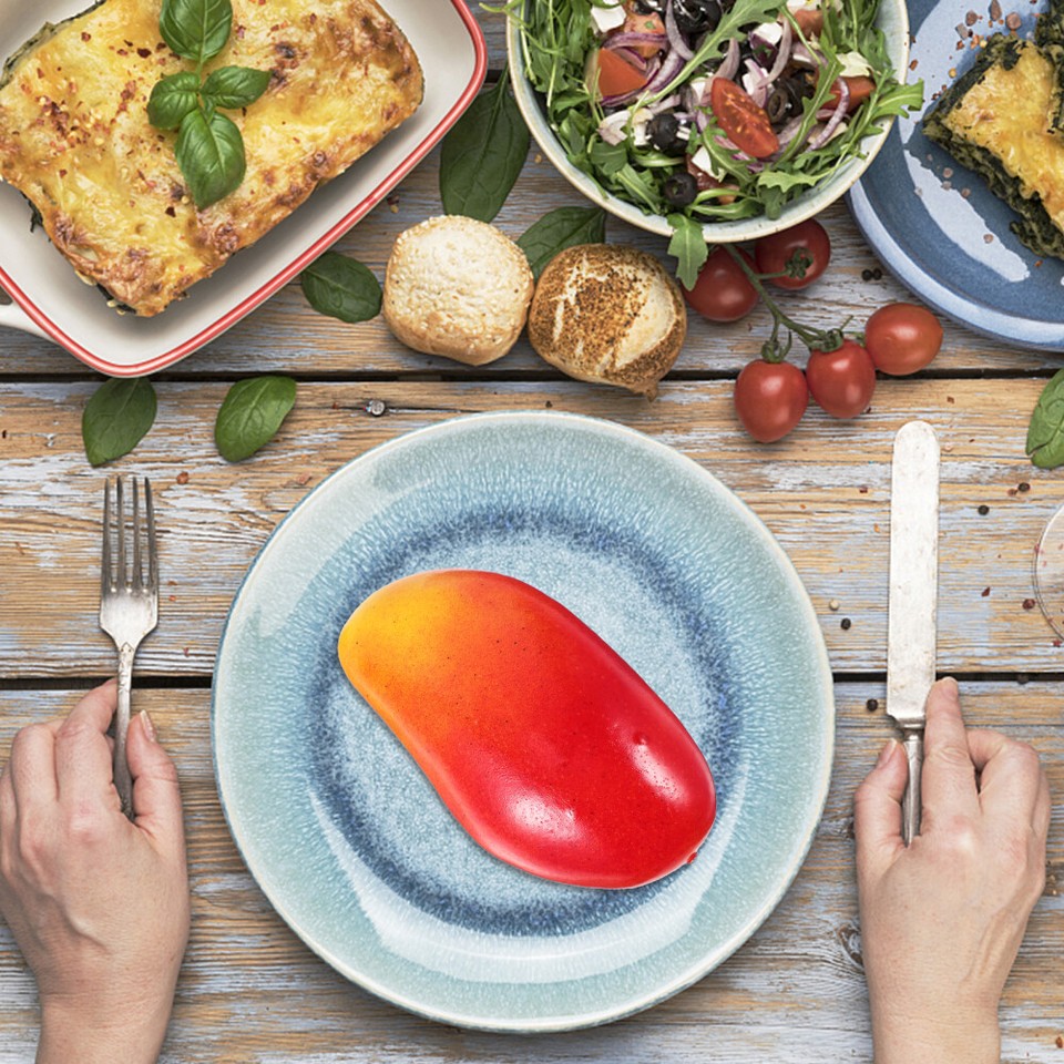 4Pcs Fake Fruit Artificial Mangoes Simulated Fruit Models Realistic ...