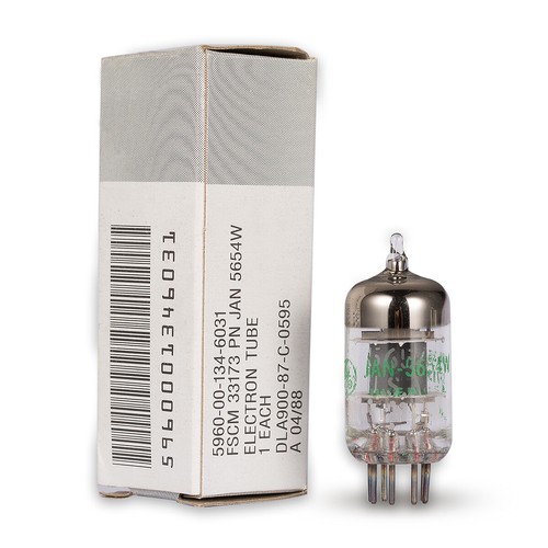 Matched Pair 7-Pin GE JAN 5654W Vacuum Tubes Upgrade for 6AK5/6J1/6Ж1 ...