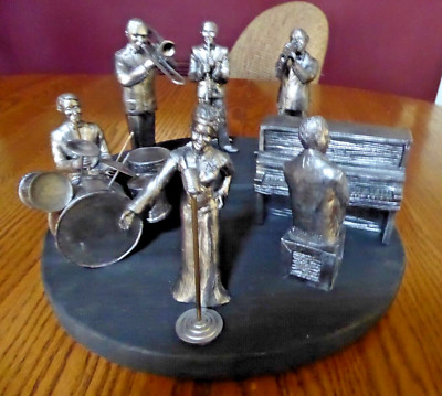 Michael Ricker Pewter :Legends of Jazz Series - Big Band performers 10 ...