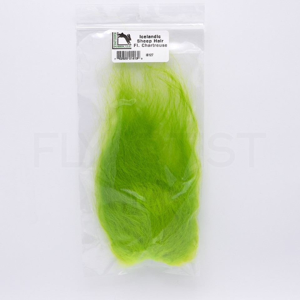 ICELANDIC SHEEP HAIR / WOOL - Hareline Fly Tying Material Saltwater ...