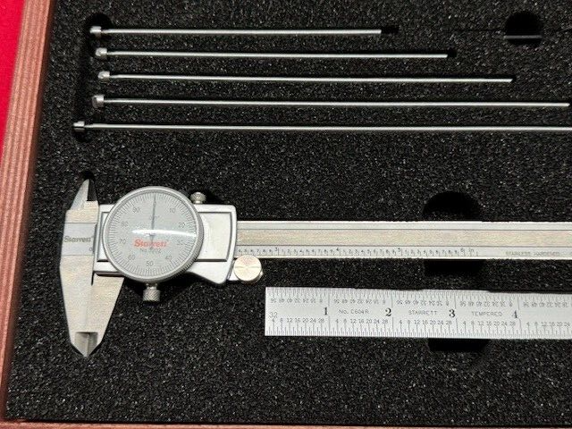 Starrett S9922 Precision Measuring Tool Set - Inch Set - Mechanical IN ...