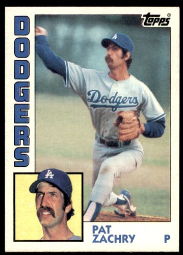 1984 TOPPS PAT ZACHRY LOS ANGELES DODGERS #747 | eBay