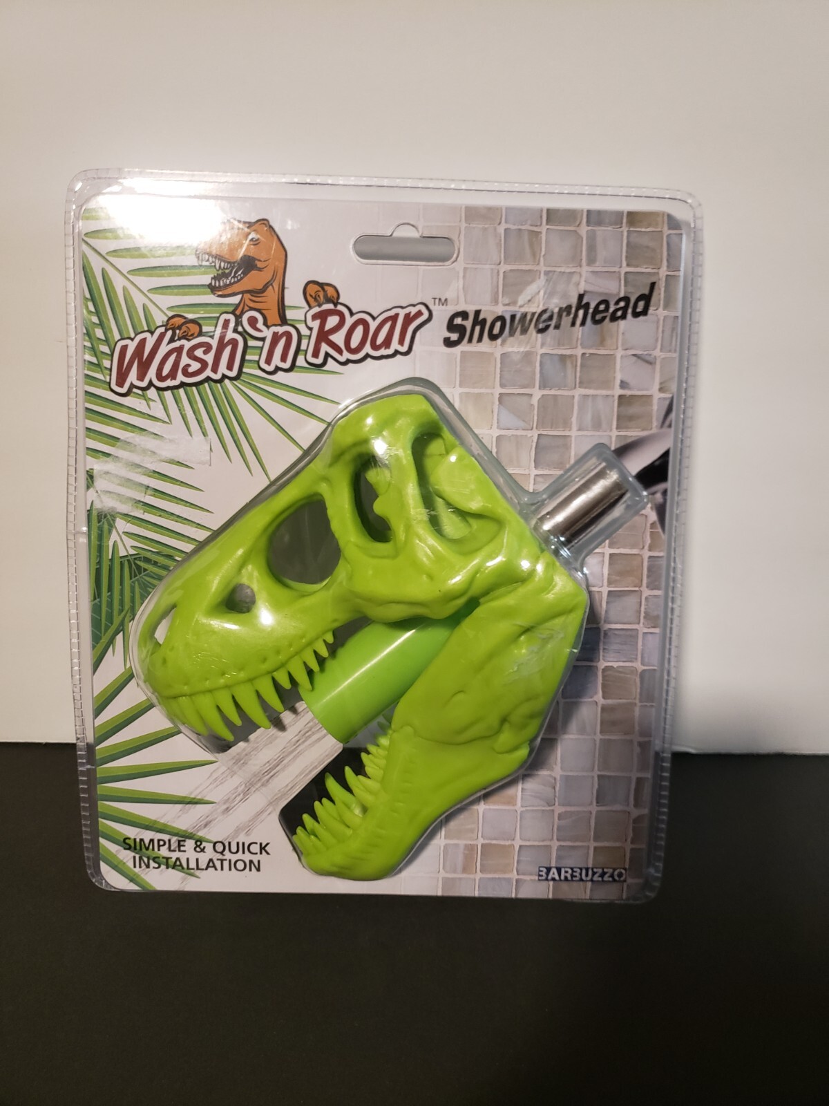 Dinosaur Wash N Roar Showerhead 1.8 GPM Water Saver - Barbuzzo Brand ...