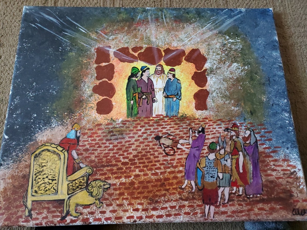 Shadrach Meshach And Abednego Painting