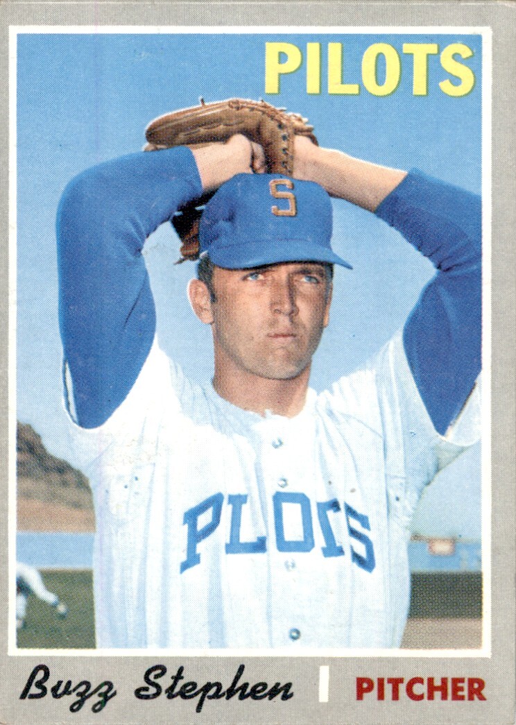 1970 Topps Baseball Buzz Stephen RC Seattle Pilots #533 | eBay