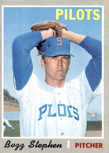 1970 Topps Baseball Buzz Stephen RC Seattle Pilots #533 | eBay