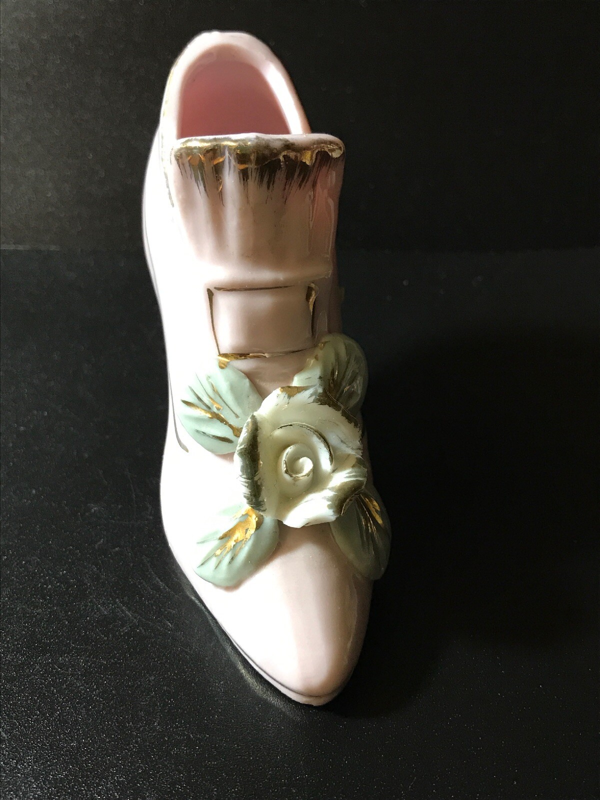 Pink Porcelain Ceramic High Heel Collectible Shoe 6” x 3” | eBay