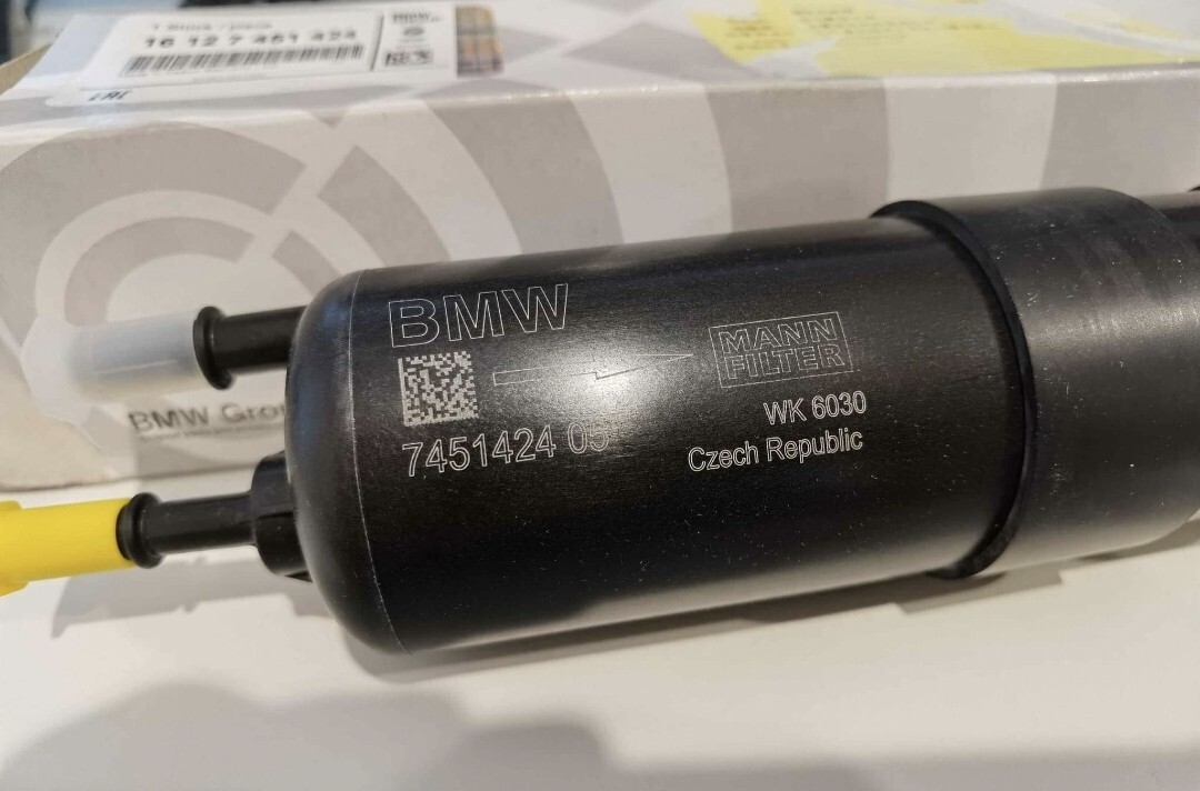 Genuine New BMW Petrol Fuel Filter for F20 F30 F32 F80 F82 F15 E90 E82 ...