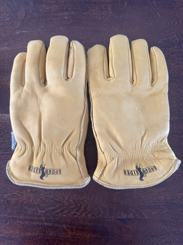 Yellow, Leather, Rough Rider Gloves Thinsulate Insulation 40 G | eBay