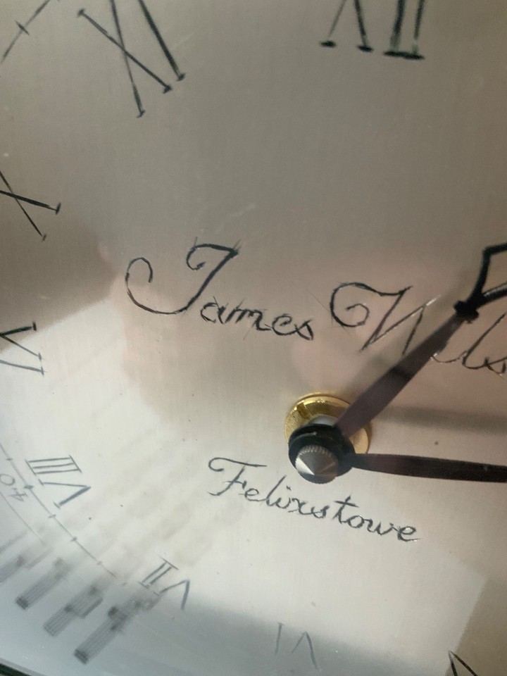 Georgian style painted Chinoiserie bracket clock | eBay UK