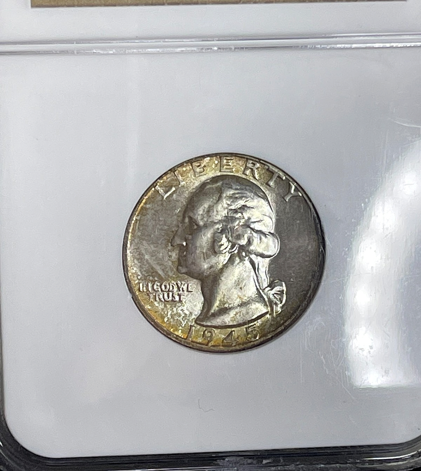 1945 25C Washington Quarter Dollar NGC MS66-Lightly Toned! | eBay