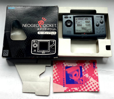 1999 CARBON BLACK NEO GEO POCKET MONOCHROME CONSOLE (Very Good ...