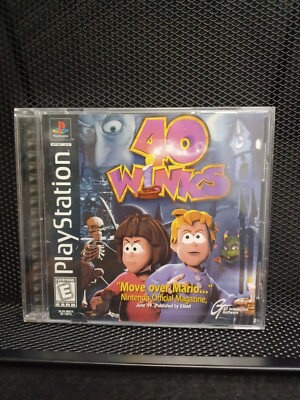 40 Winks (Sony PlayStation 1, 1999) 742725198159| eBay