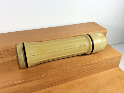 Antique Flashlight Early 1940's BMG GREEN/CHROME BOY SCOUT FLASHLIGHT ...