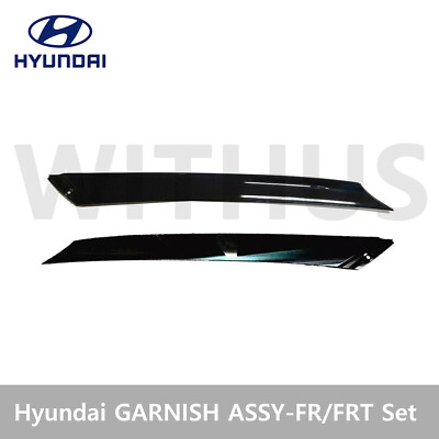 Hyundai GARNISH ASSY-FRT 861702V000 / 861802V000 2pcs Set for Veloster ...