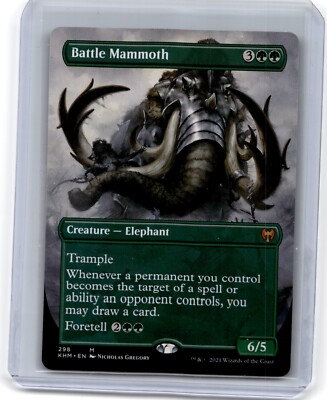 Magic the Gathering Kaldheim MTG Mythic Battle Mammoth | eBay