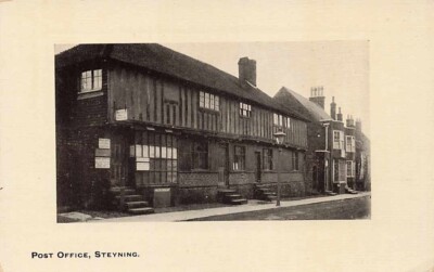 2 Early STEYNING Post Office & Cottages Bateman Photo Postcards | eBay UK
