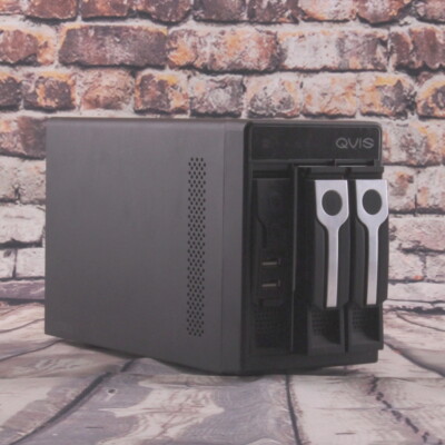 QVIS Nas 2 Baie Réseau Rattaché Rangement NVR-16-4 Port Vertical ...