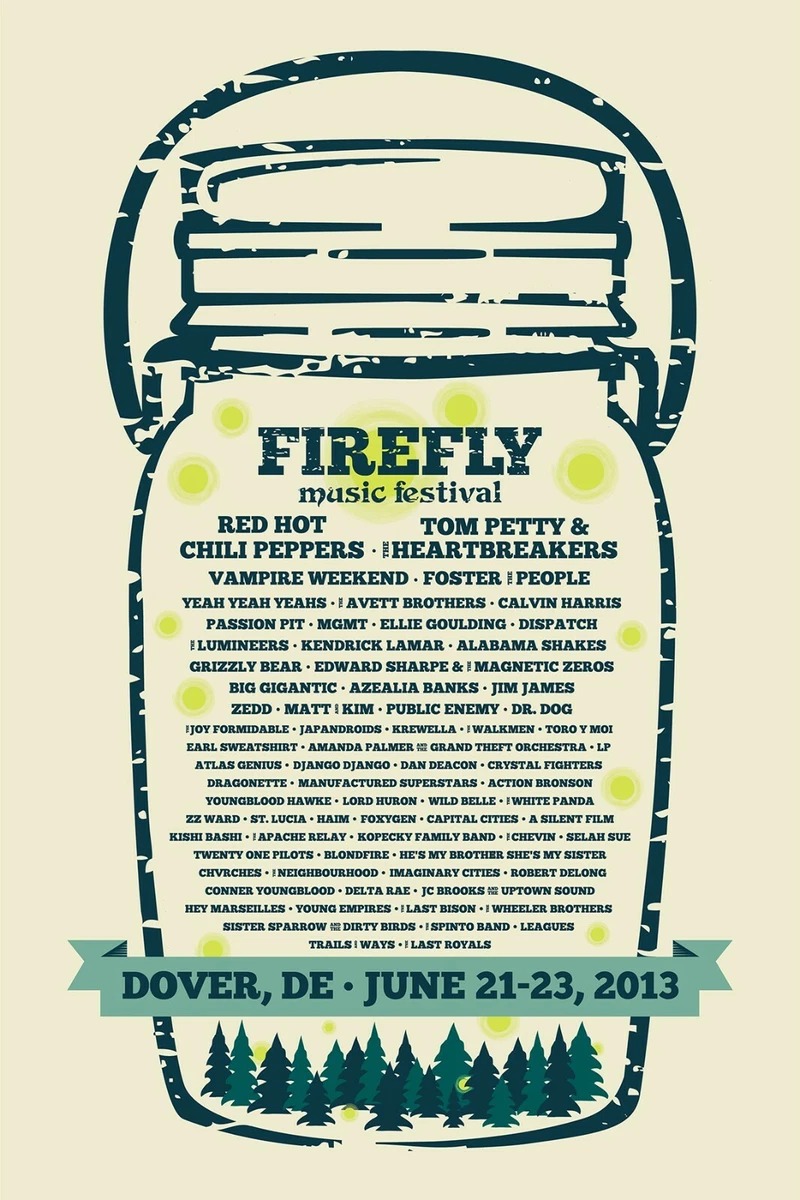 Firefly Music Festival Poster
