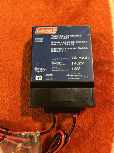 Coleman 7v Digital Solar Panel Charge Controller New Free Shipping | eBay