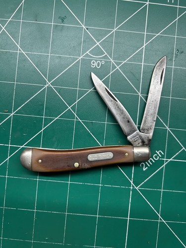 Schrade USA Old timer 94OT, Two Blade Trapper Pocket Knife | eBay
