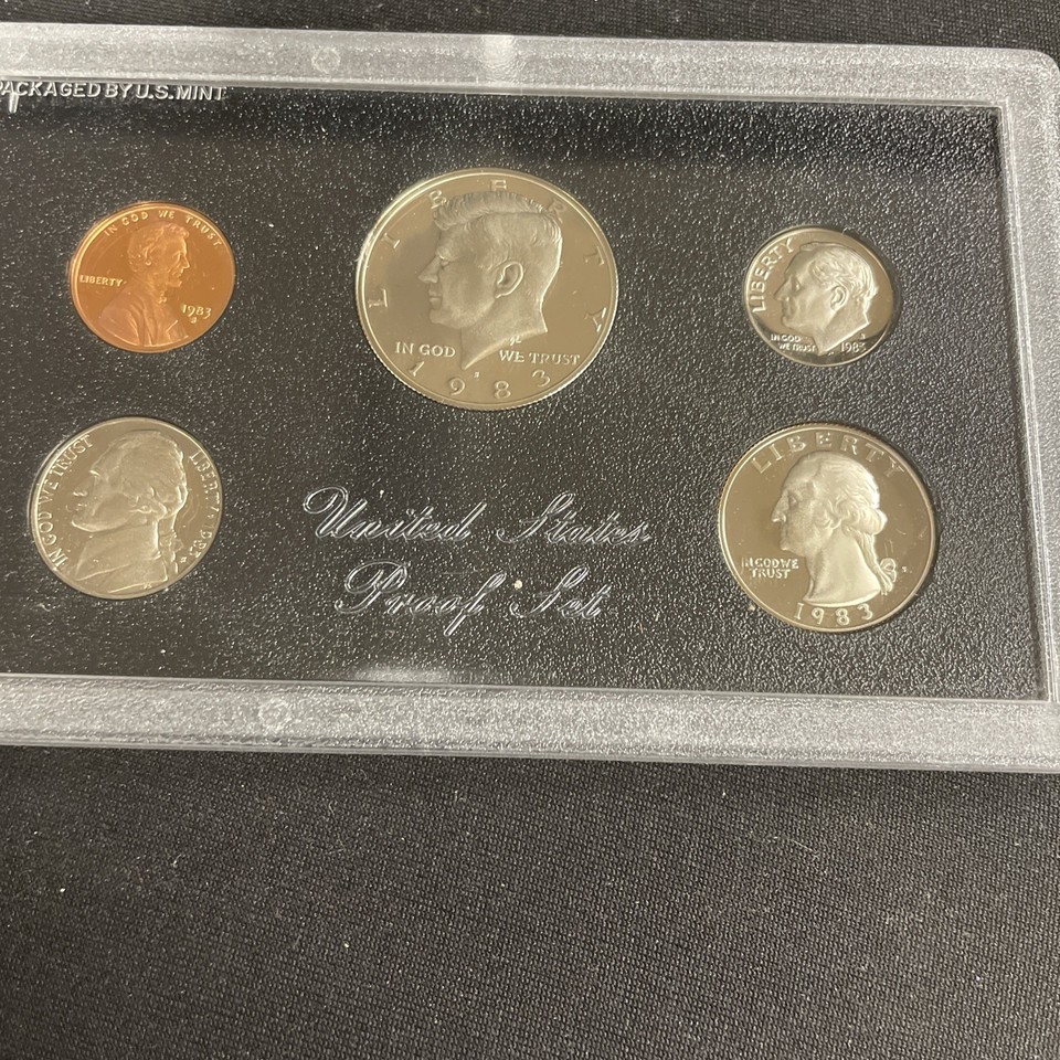 Lot Of 7 U. S. Proof Sets~1969, 2-1970, 2-1971, 1972 & 1983 NO COA | eBay