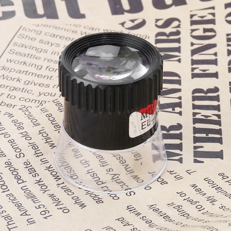 Jewelry Eye Monocle Pocket Magnifying Glass for Watch Repair Coins Gems ...