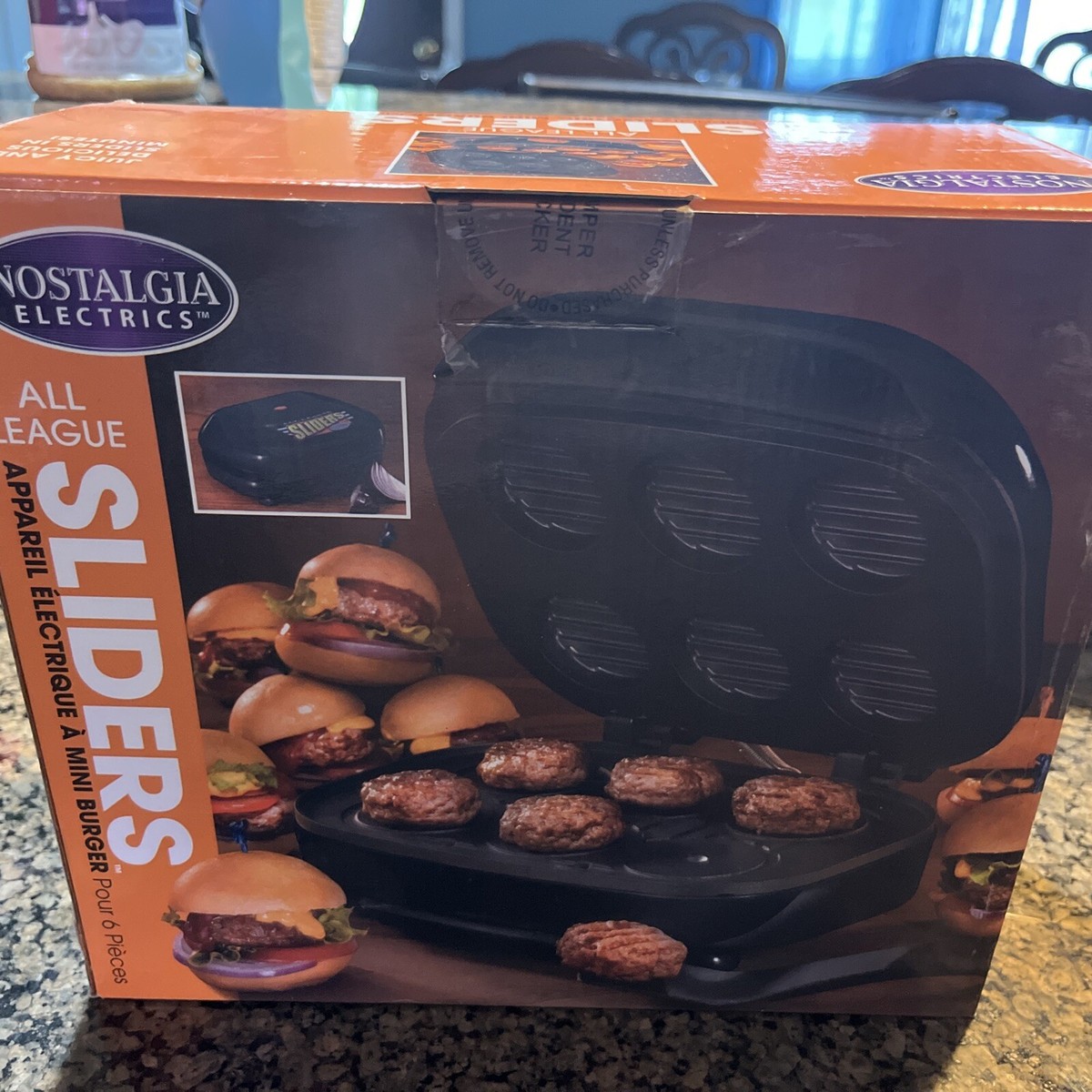 Nostalgia Electrics Slider Maker Nostalgia Electric All League 6