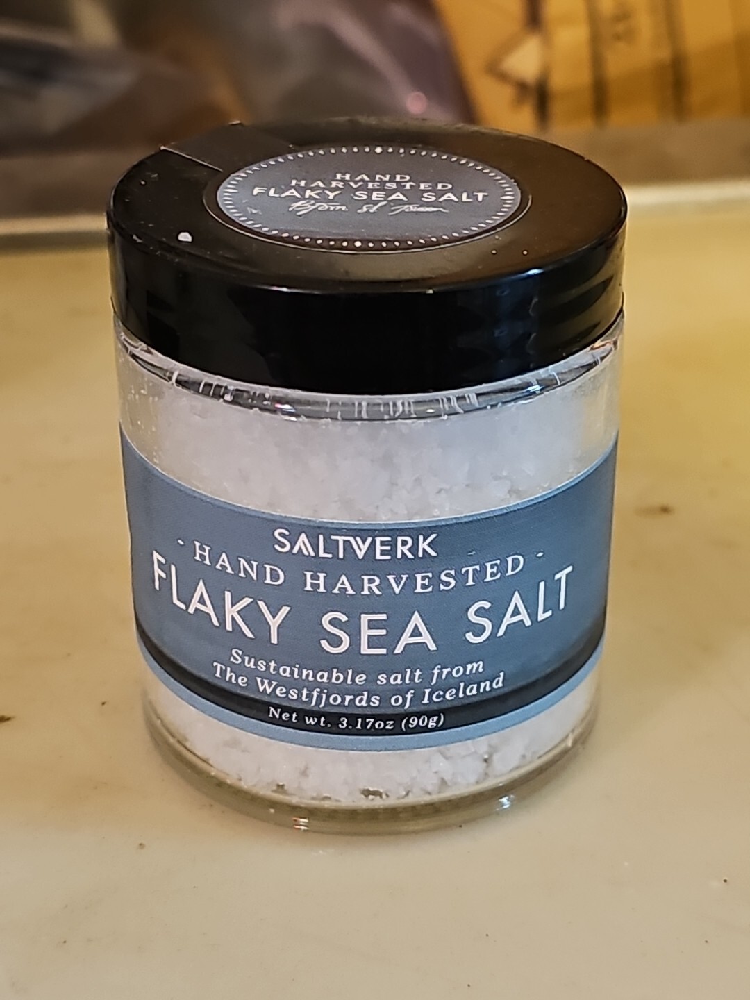 Saltverk Flaky Sea Salt - 3.17 Ounce Jar - Hand Harvested Gourmet | eBay