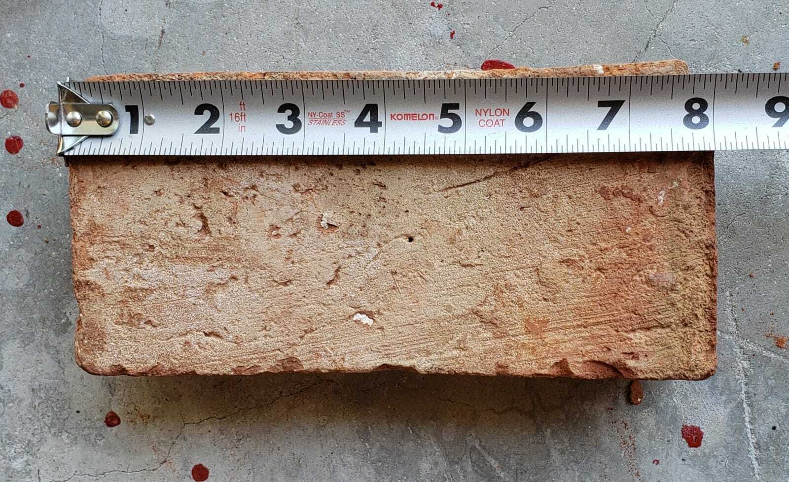 CHICAGO LOOK ANTIQUED HANDMADE CLAY BRICK - full crate only. | eBay