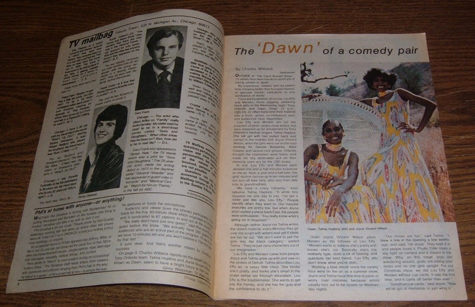 1976 CHICAGO TRIBUNE TV WEEK GUIDE PHIL DONAHUE TALK SHOW HOST DAWN ...