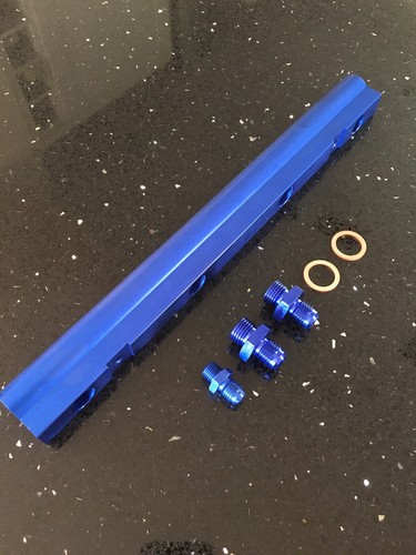 Uprated Fuel Rail Kit Injector Top Feed For VW Audi Golf A4 A3 1.8T ...