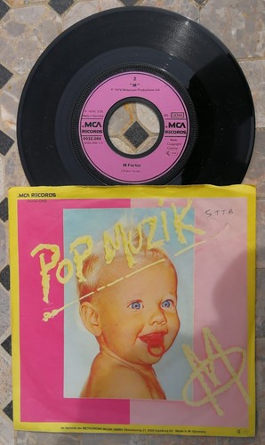 "M" Robin SCOTT Disque 45T 7" POP MUZIK 1979 - THE "M" FACTOR - EMI ...