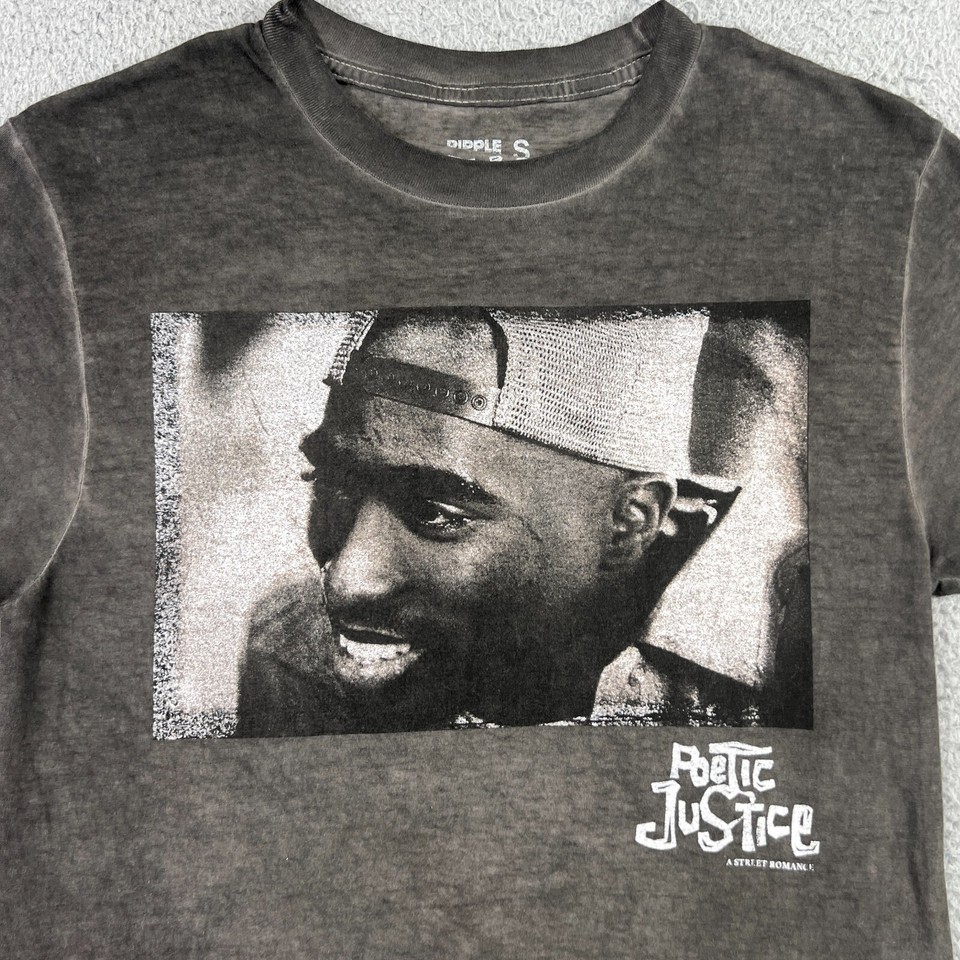 Tupac Shirt Mens Small Ripple Junction Poetic Justice Tupac 2PAC T ...