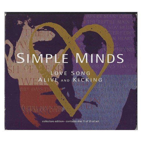 Simple Minds CD Love Song / Alive And Kicking / Virgin – Vscdt 1440 ...