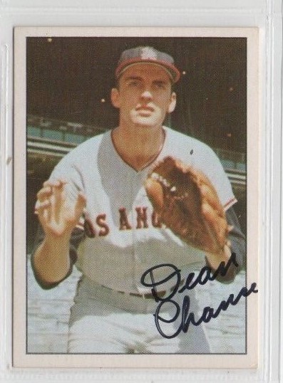 Dean Chance 1978 TCMA The 60's autographed auto signed card Angels | eBay