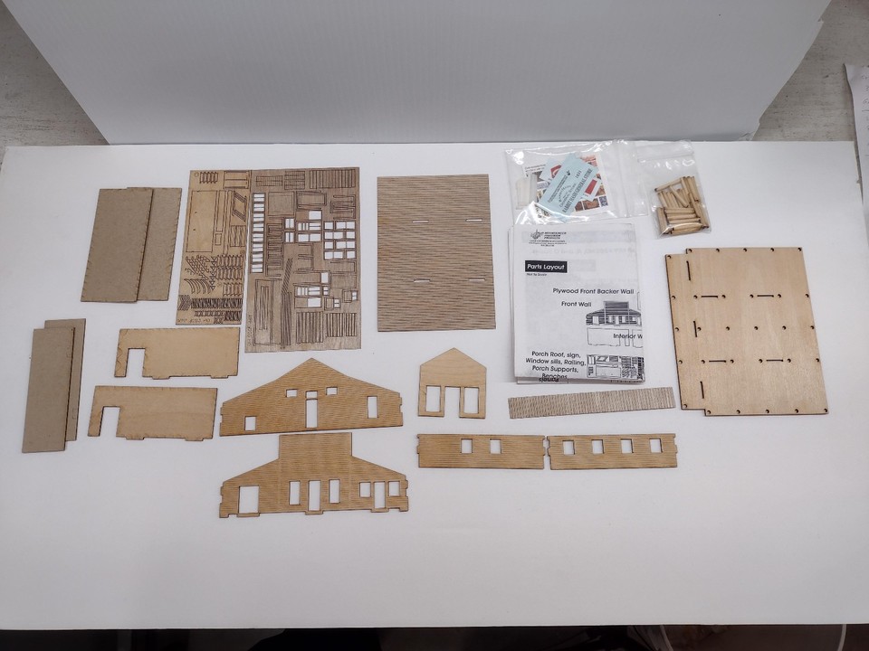 HO scale laser cut general store kit Rabbit Hash General Store HO scale ...