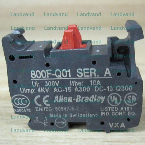 Allen Bradley 800F-Q01 Contact Block 800F-QO1 | eBay