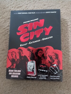 Sin City (DVD, 2005, Special Edition - Recut And Extended) 786936692143 ...
