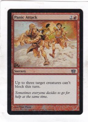 Magic: MTG: 8th Edition: Foil: Panic Attack | eBay