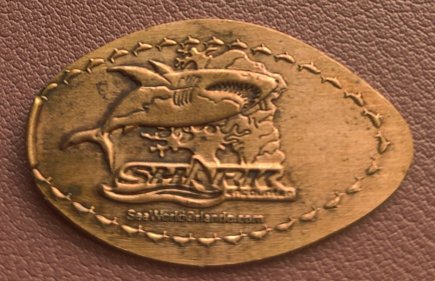 Sea World Adventure Park San Orlando FL Pressed Copper Penny | eBay