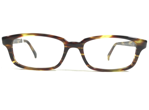 Morgenthal Frederics Eyeglasses Frames 139 342 Brown Horn Rectangular ...