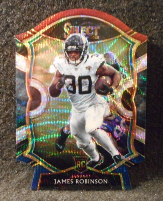 2020 James Robinson Select Tri-Color Wave Rookie #88.....Jacksonville ...