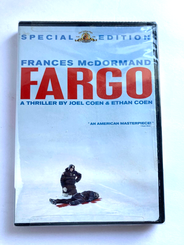 Fargo DVD Special Edition Frances McDormand FREE Shipping Sealed Brand ...