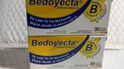 2 BEDOYECTA 30 caps EACH B12 and Folic Acid 04/2024 NEW PACK NEW ...