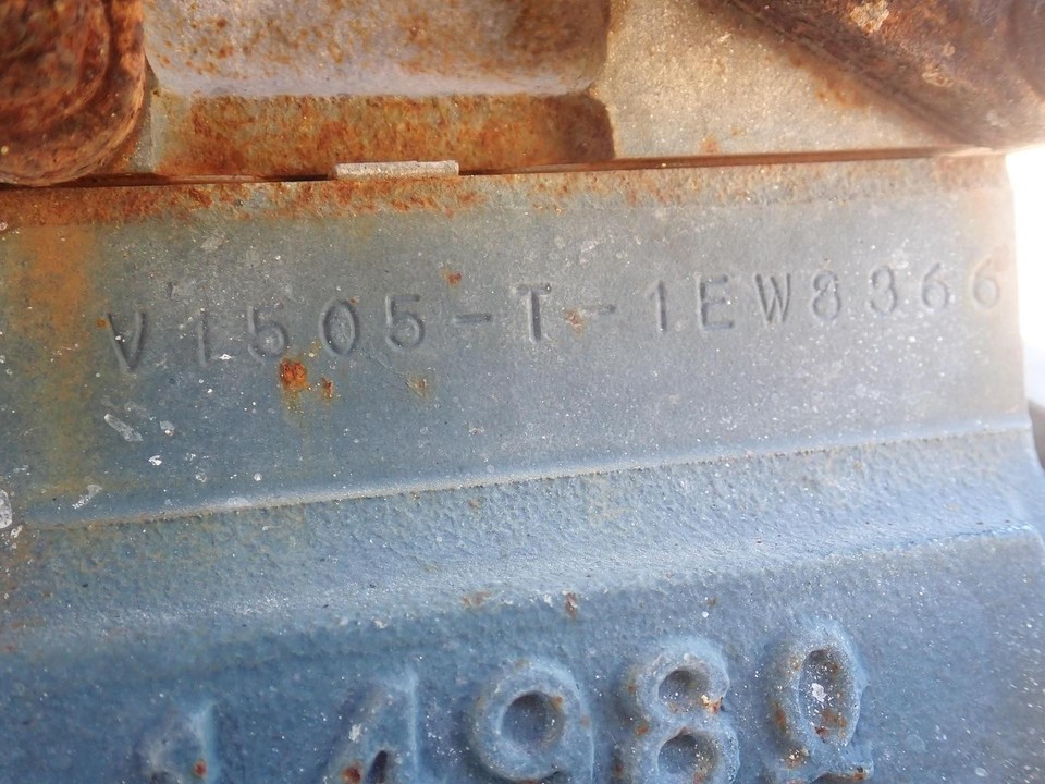 Kubota V1505-T Turbo Diesel Engine LOW HOURS! VIDEO! Skidsteer Trencher ...